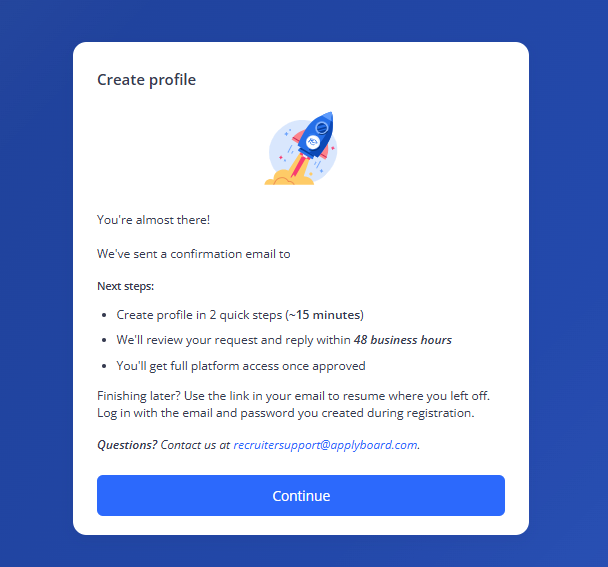 How to Register as a Recruitment Partner on ApplyBoard – Assist